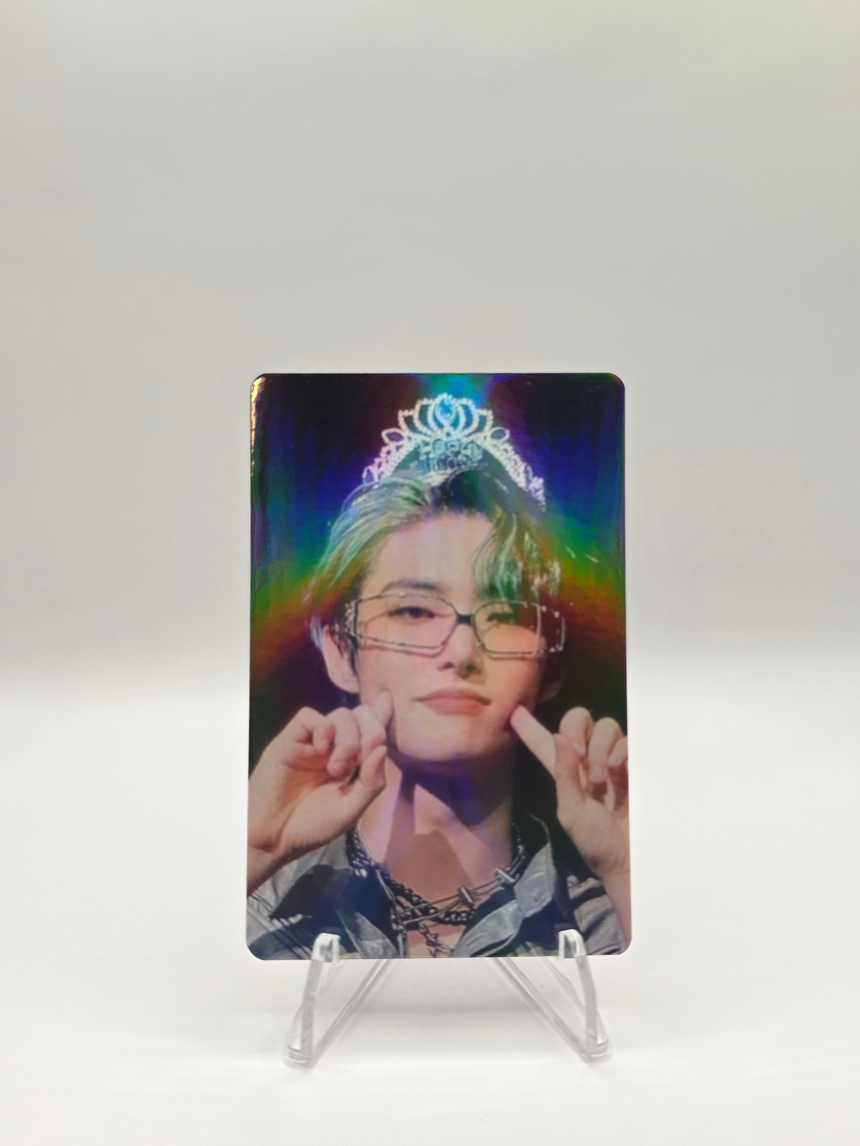 Unofficial Ateez Photocard: Mingi – Veraina Signature Designs